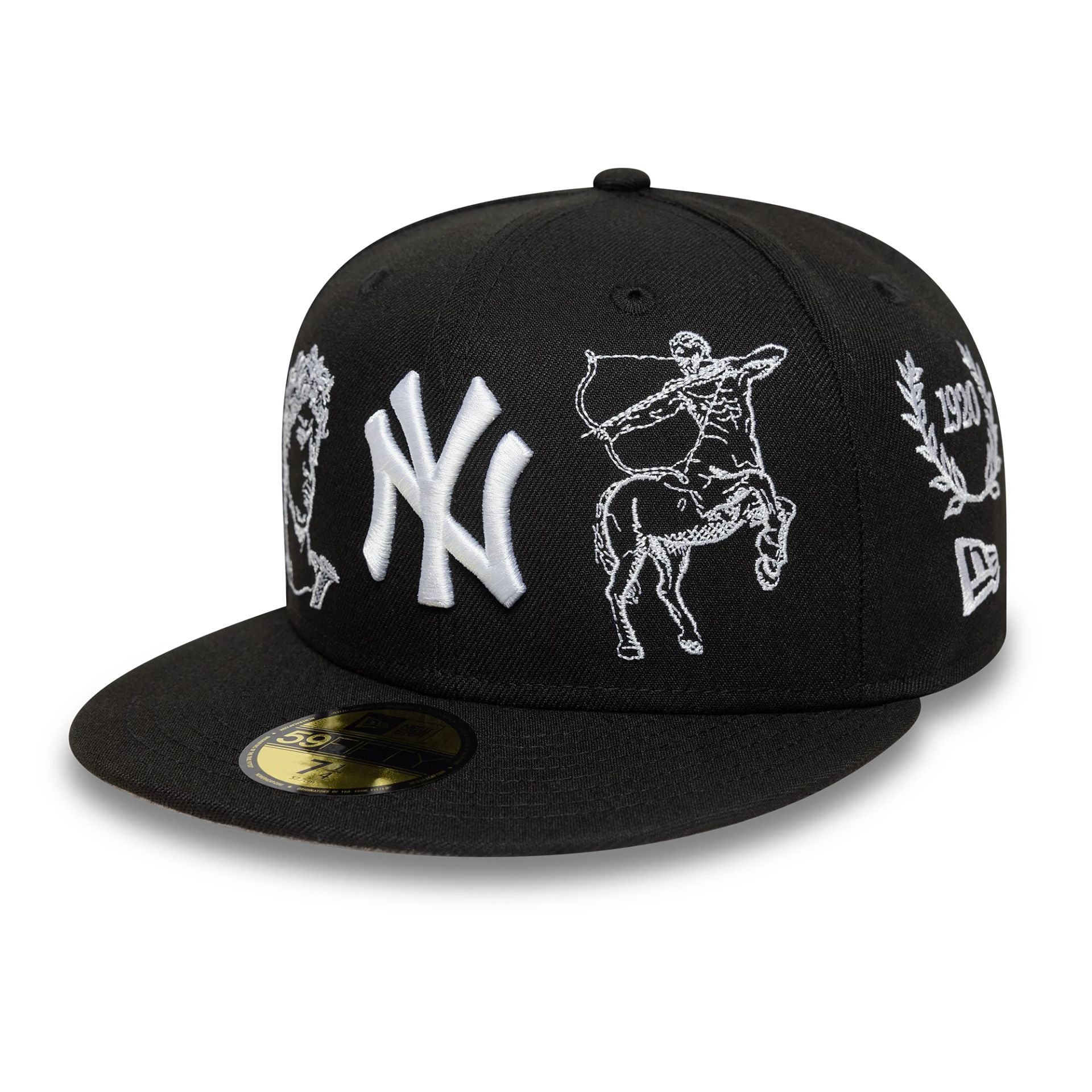 New York Yankees MLB Mythical Black 59FIFTY FItted Cap