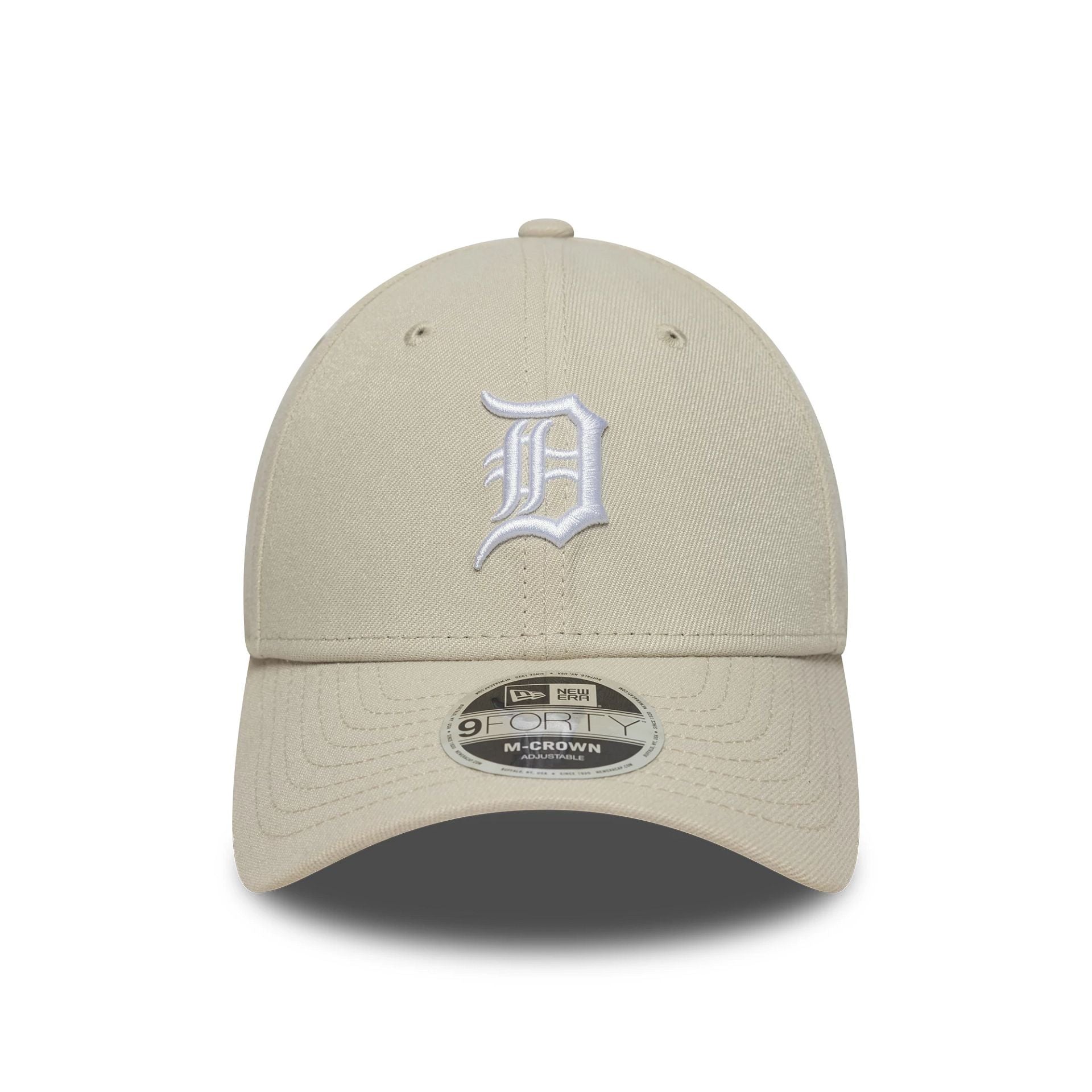 Detroit Tigers MLB Cream 9FORTY M-Crown Adjustable Cap