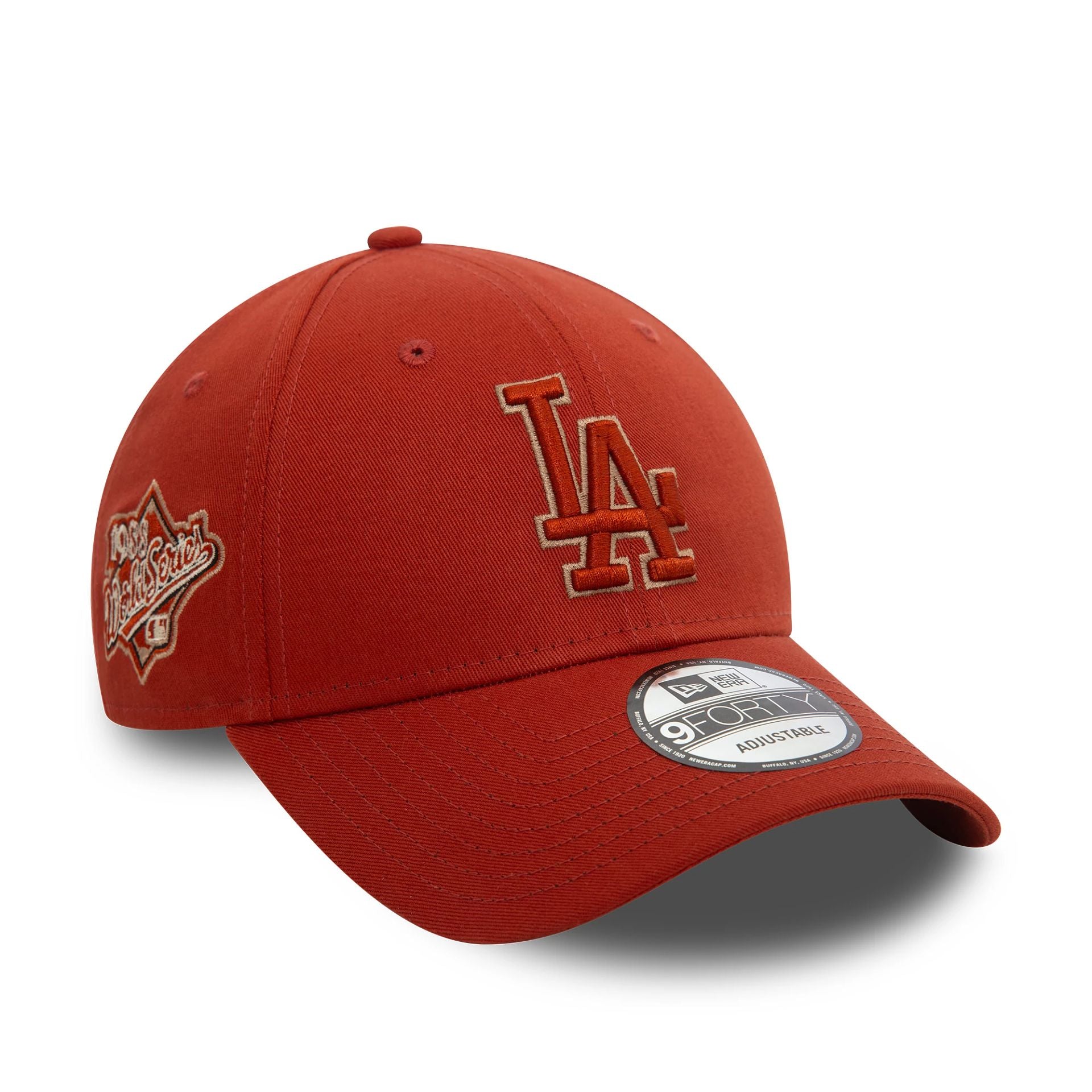 LA Dodgers Seasonal World Series Red 9FORTY Cap