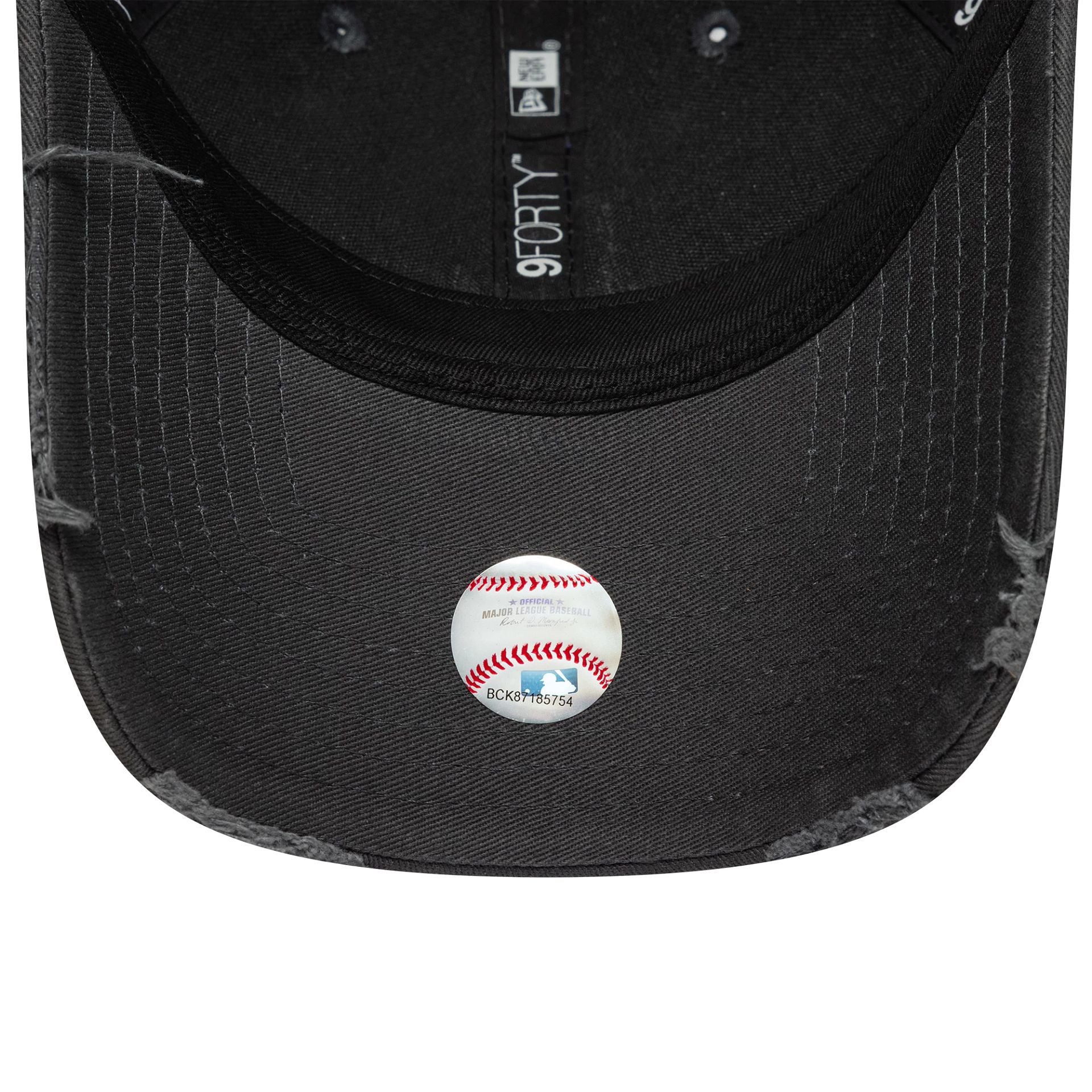 LA Dodgers MLB Washed Distressed Charcoal 9FORTY Cap